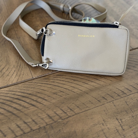 Bandolier | Bags | Bandolier Taupe Leather Crossbody Bag | Poshmark